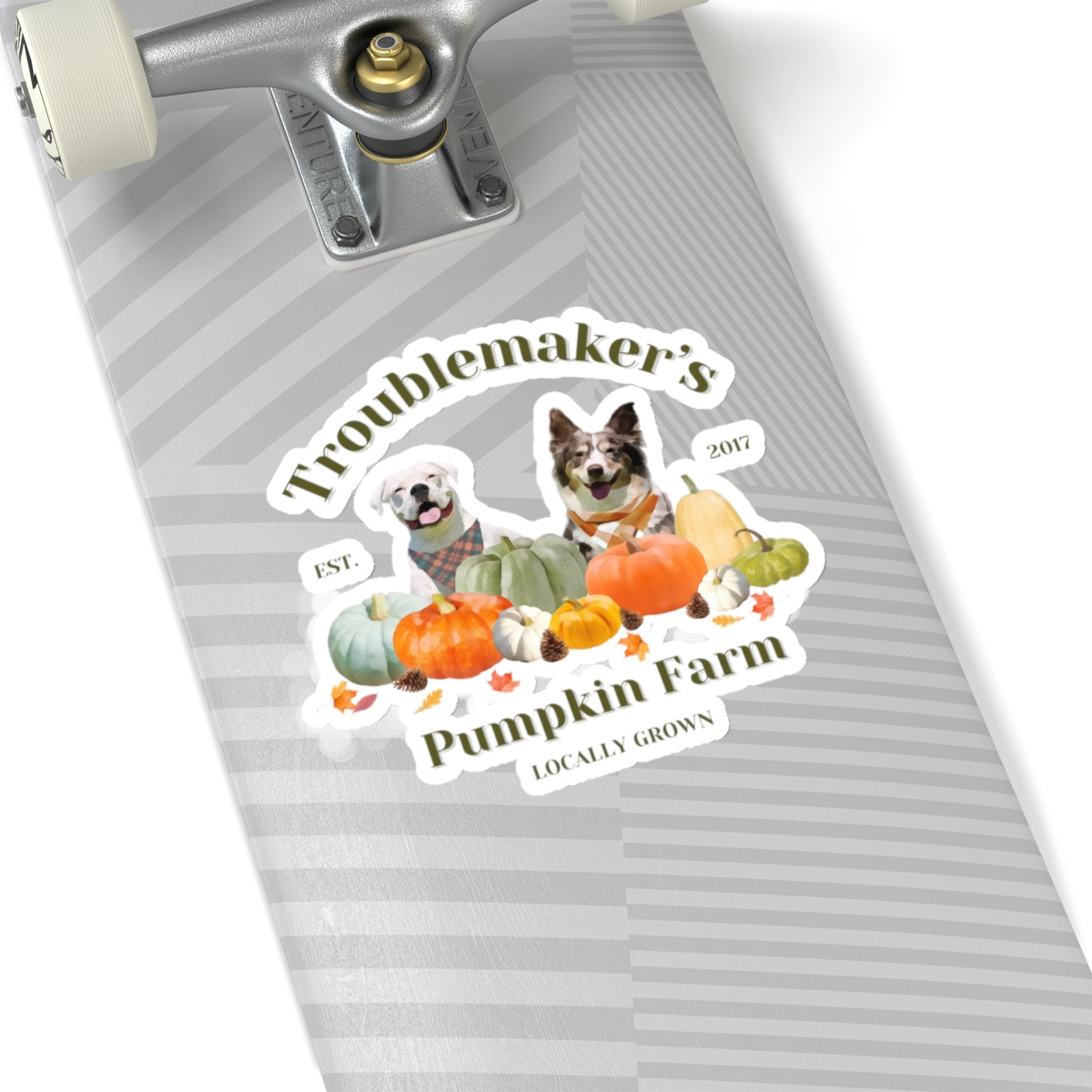 Troublemaker's Pumpkin Farm Sticker – Manthy's